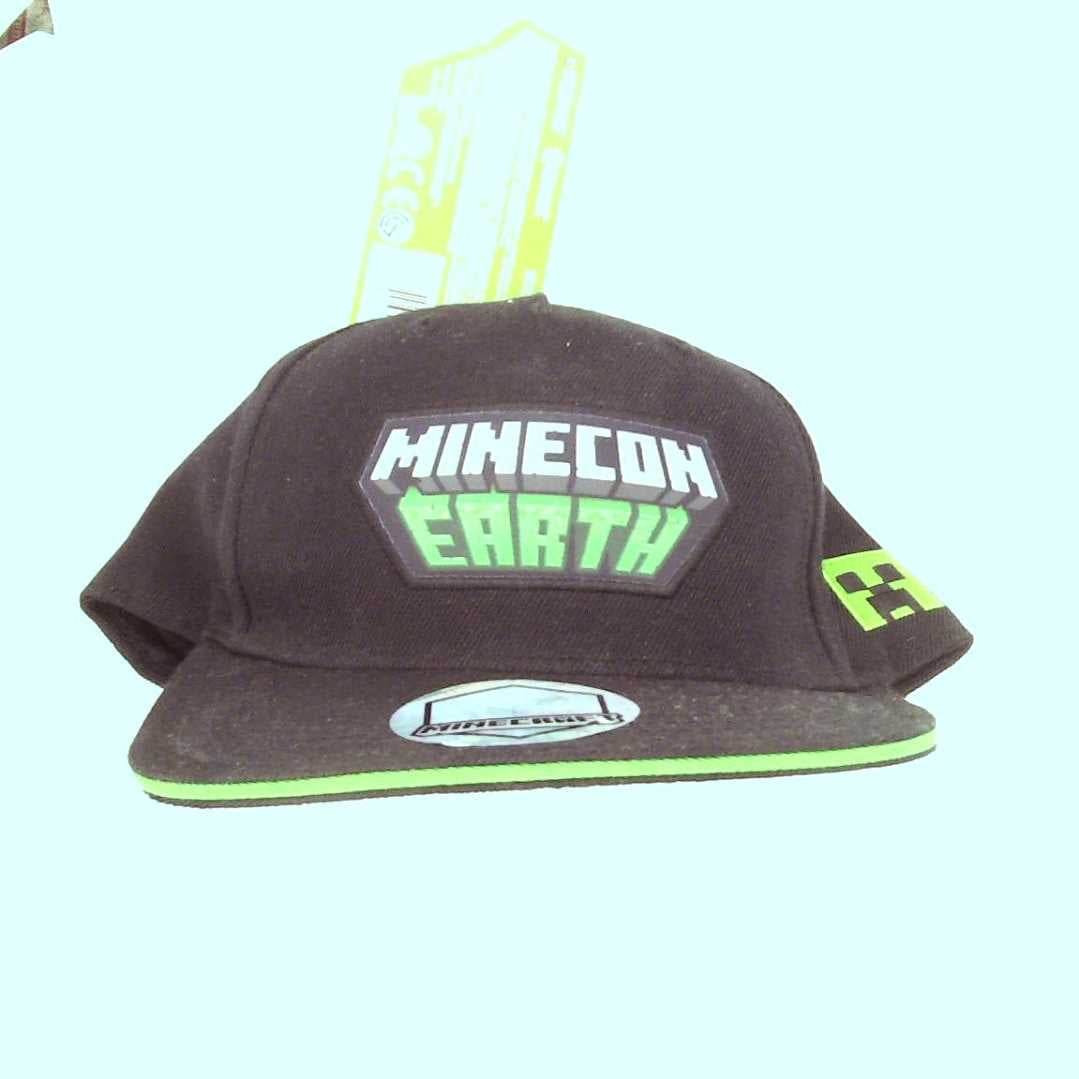 Minecraft MineCon Earth Snap Back Hat - Walmart.com