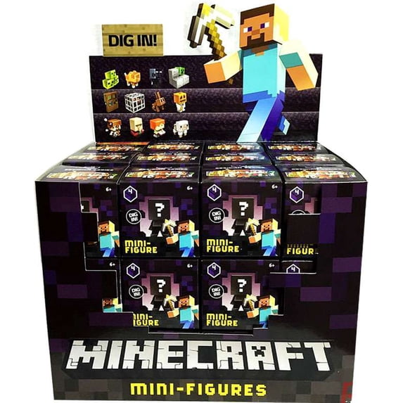 Minecraft Minecraft Obsidian Series 4 Mini Figure Mystery Box - Walmart.com