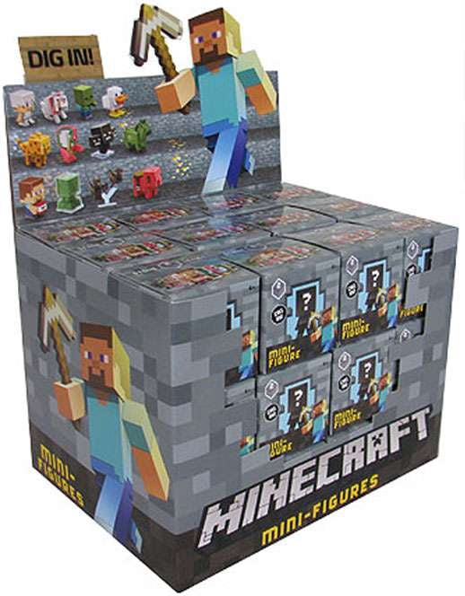 Minecraft Minecraft Stone Series 2 Mini Figure Mystery Box - Walmart.com