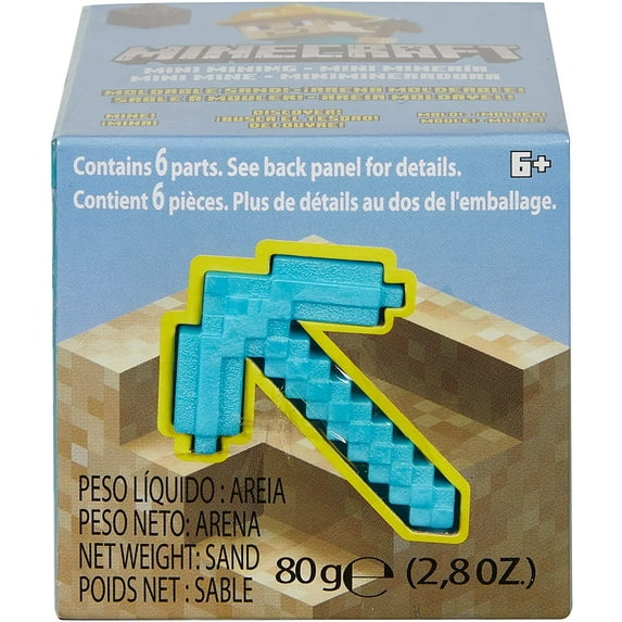 Minecraft Mini Mining Set, Elementals # 2, with Moldable Sand - Walmart.com