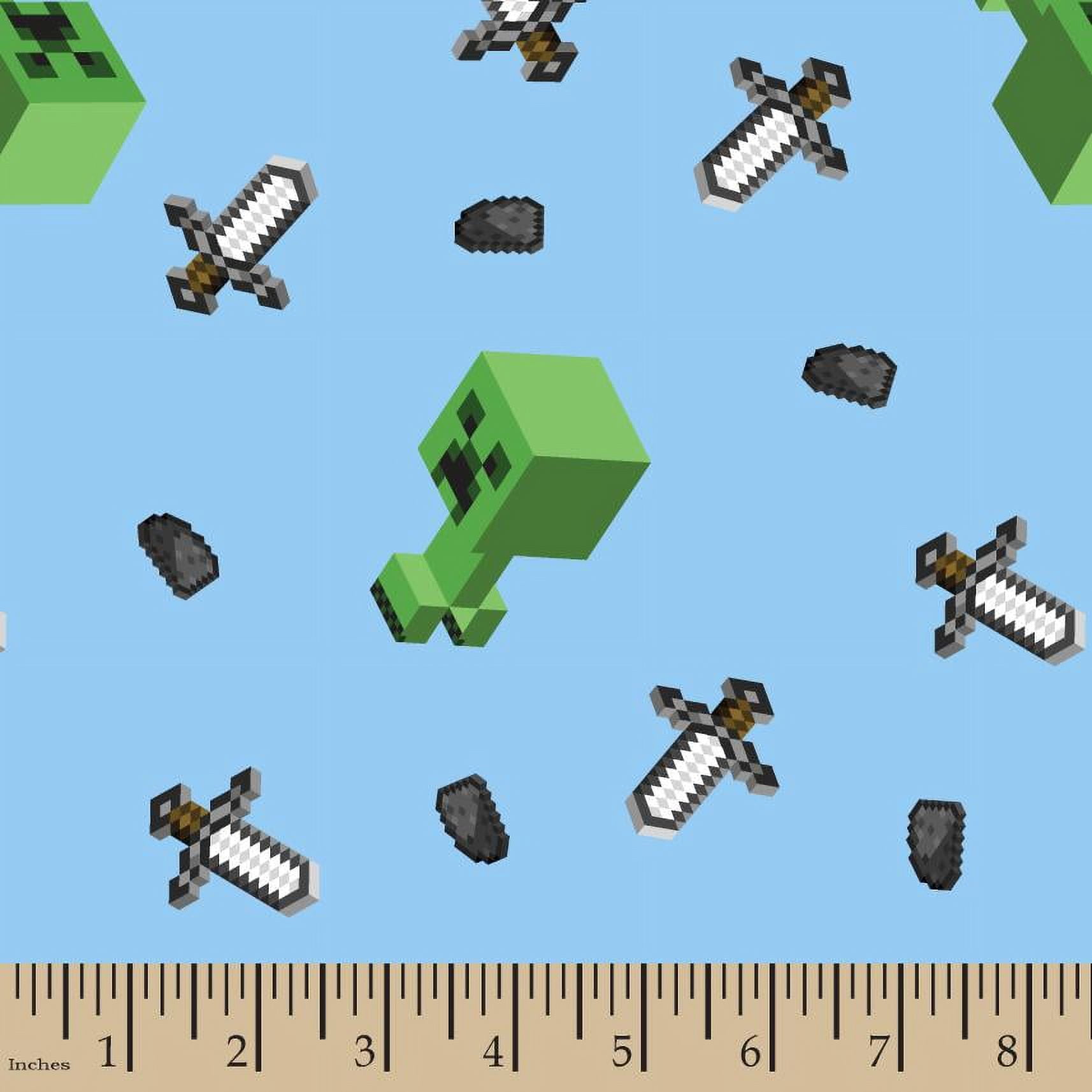 Minecraft Mini Mob Creeper Fabric - Walmart.com