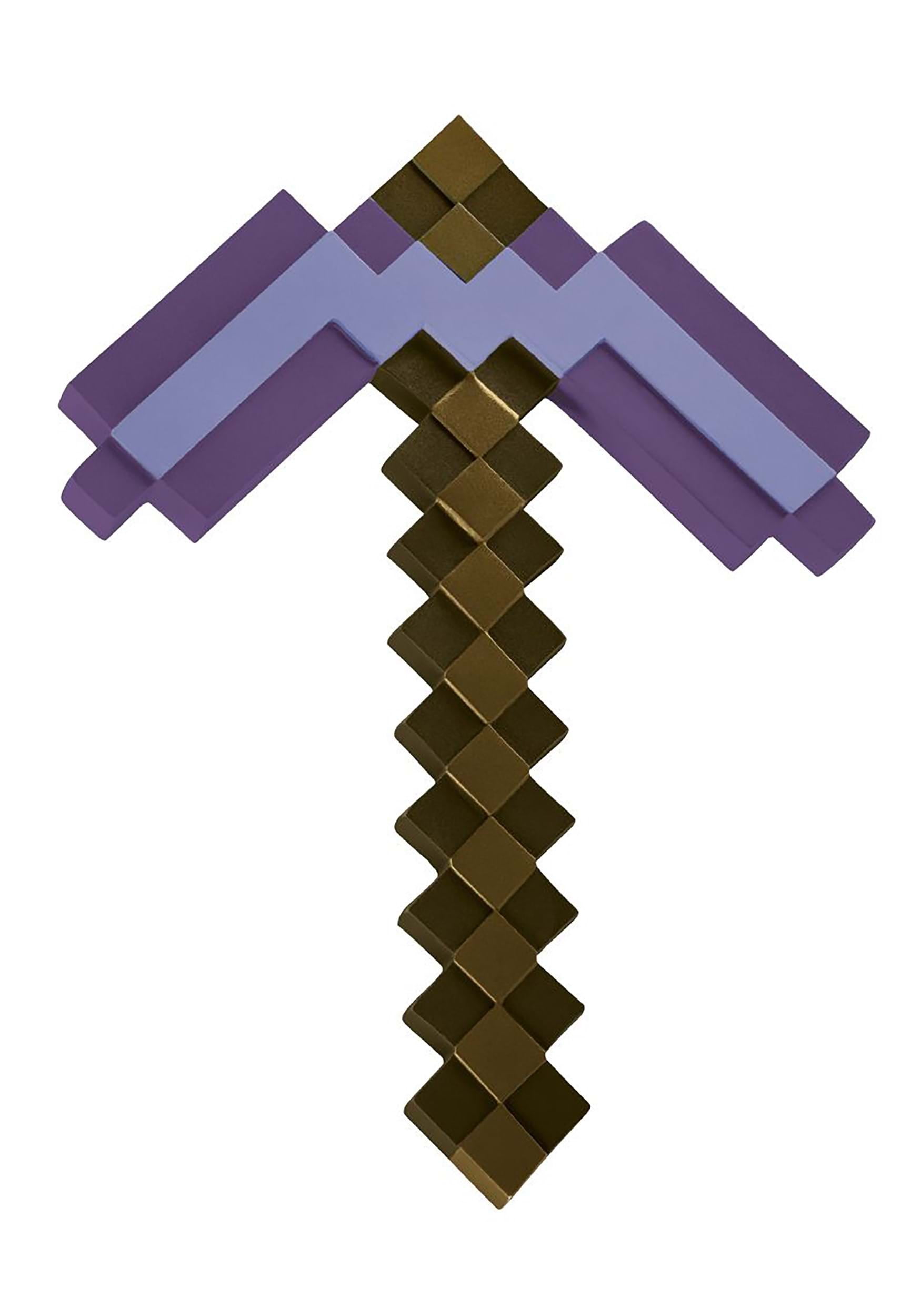 Minecraft Enchanted Toy Pickaxe - Officially Licensed Kid Costume ...