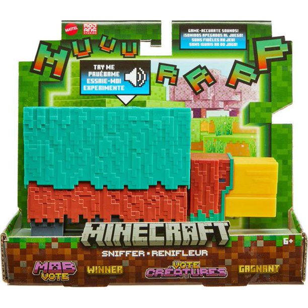 Minecraft Mob Vote Sniffer Action Figure with Sound - Walmart Business ...