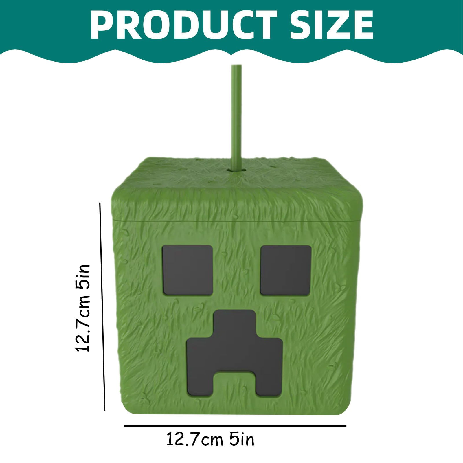 Minecraft Movie Crawling Drink Cup – 5 Foot, Cinematic Collectible ...