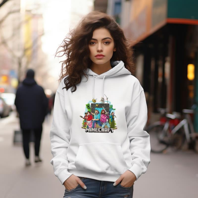 Minecraft Movie Hoodie - Great for Movie Fans, for men & women, up to ...