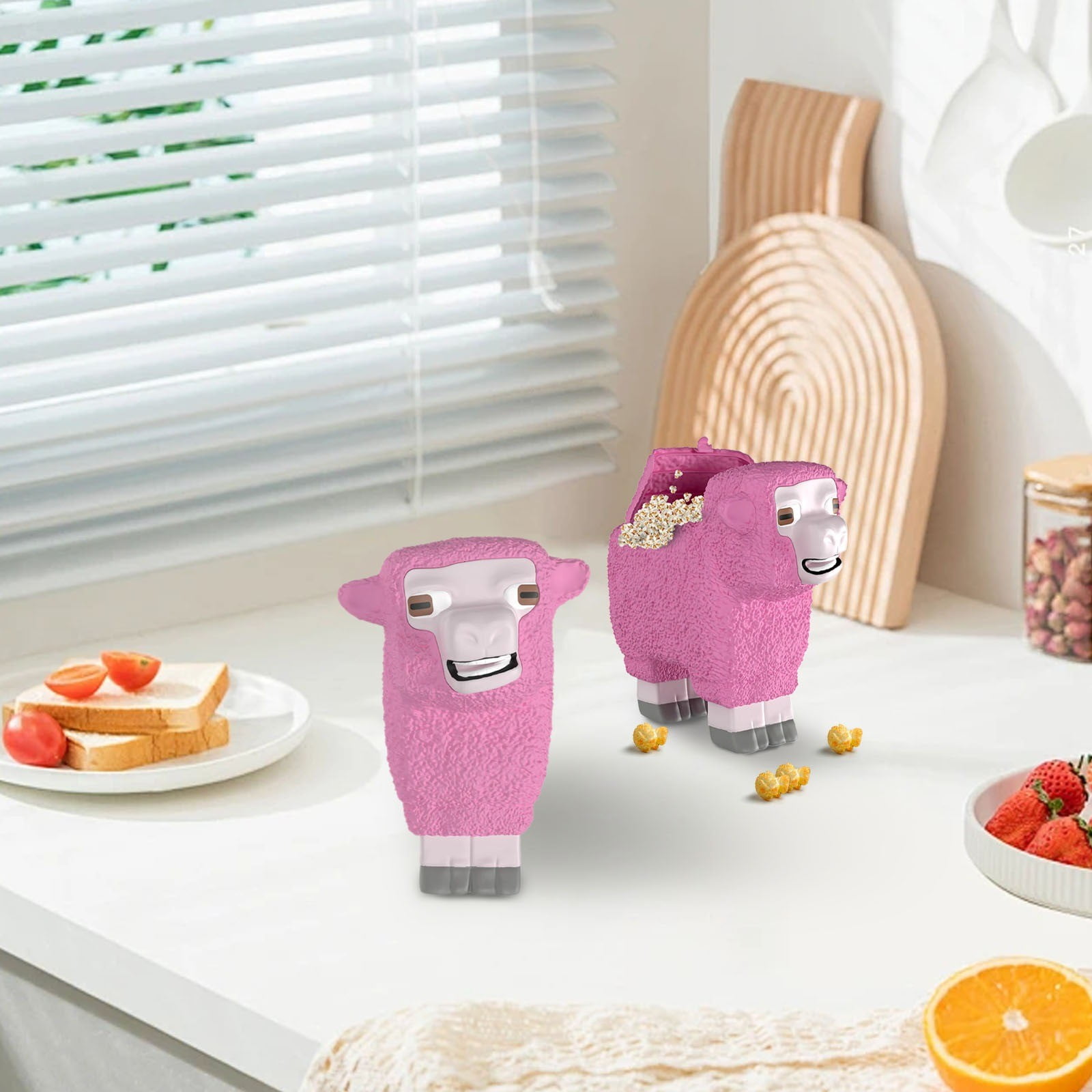 Minecraft Movie Pink Sheep Popcorn Bucket – Regal Cinema Exclusive ...