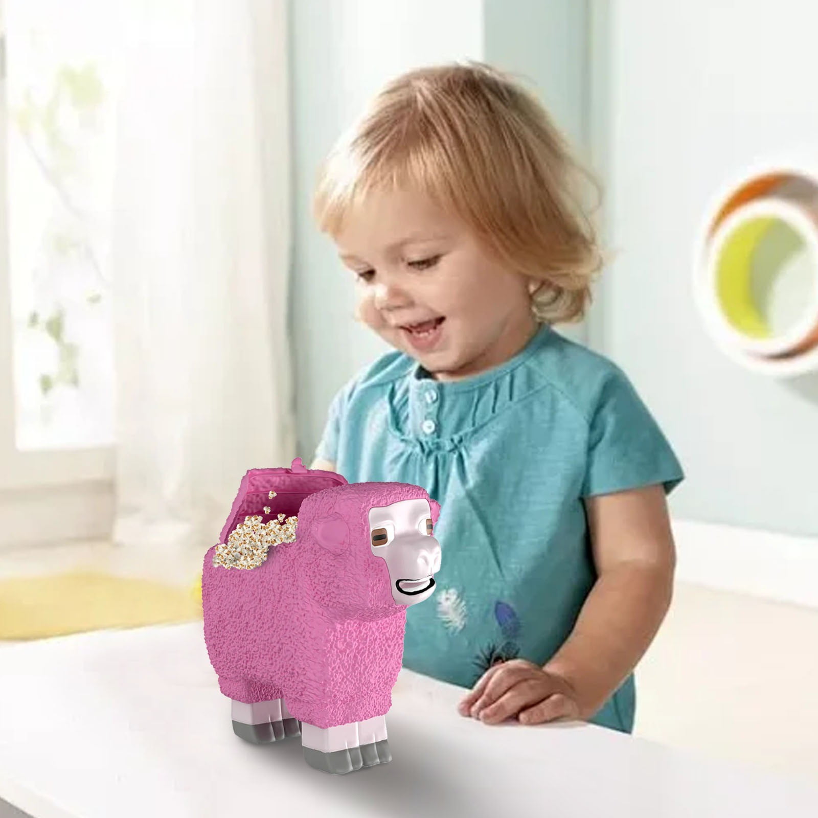 Minecraft Movie Pink Sheep Popcorn Bucket – Regal Cinema Exclusive ...