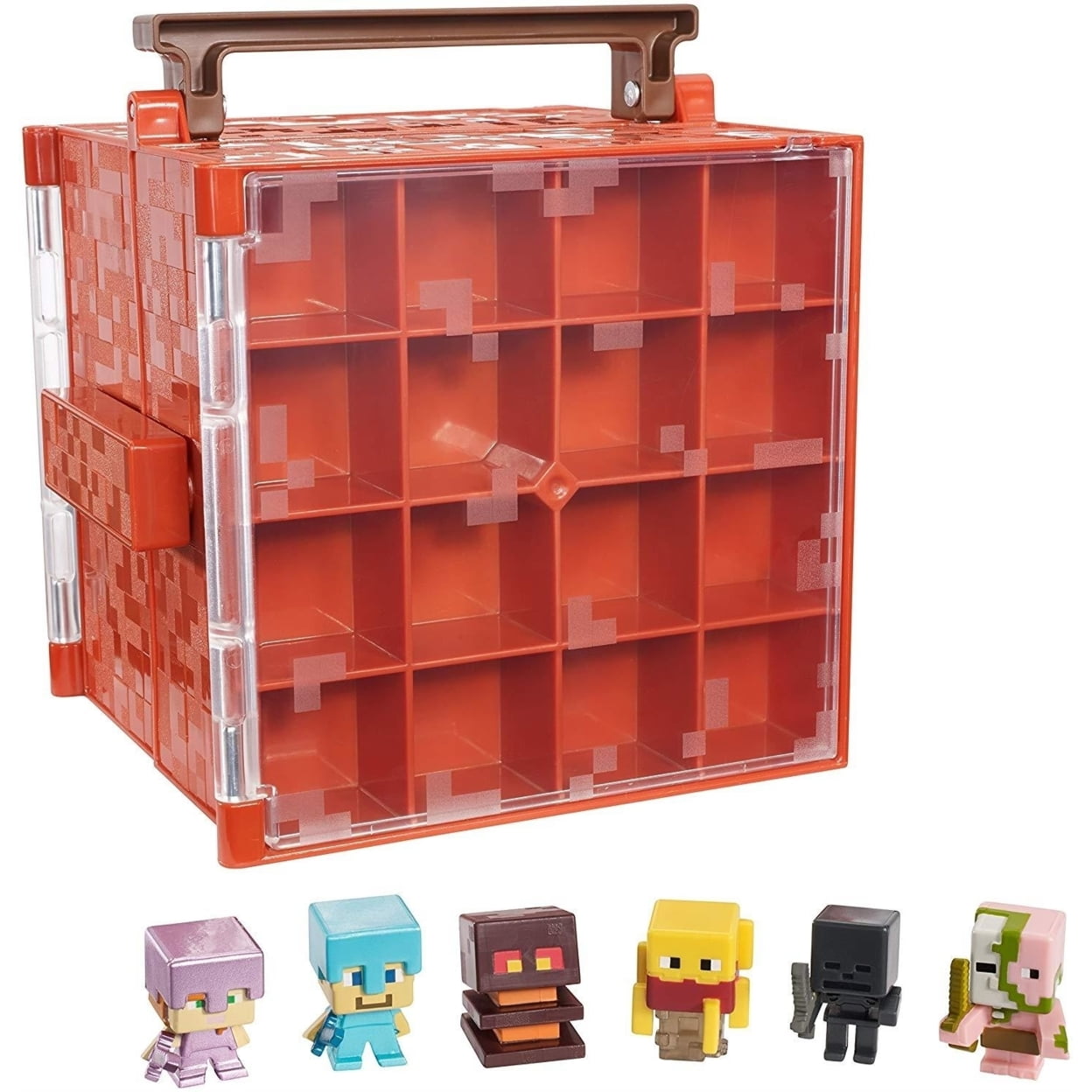 Minecraft Nether Collector Case with 6 Mini Figures Mattel - Walmart.com