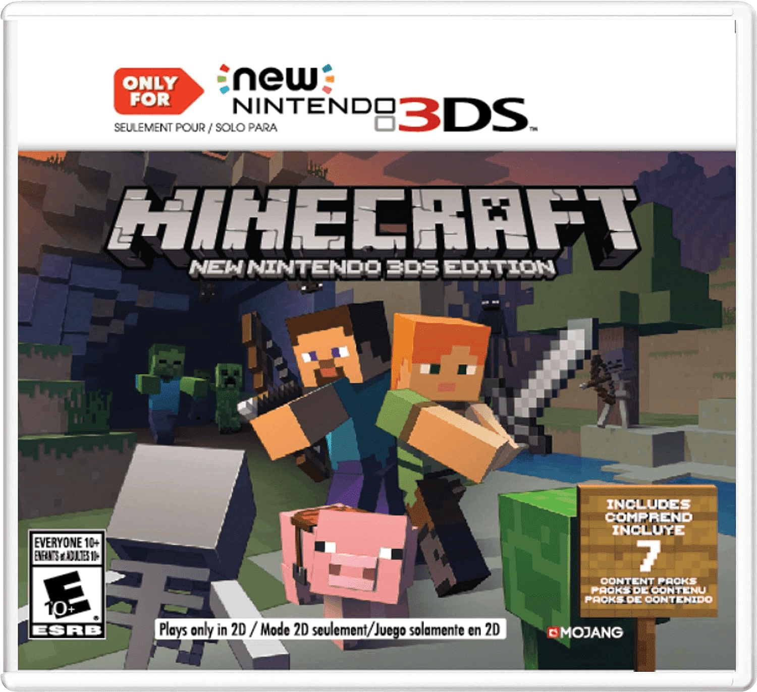 Nintendo ds lite minecraft game store