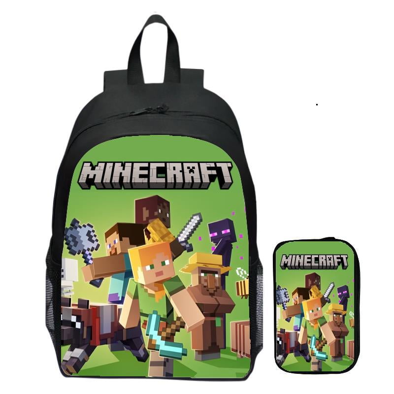 Minecraft New School Bag Minecraft Youth Backpack for Men and Women ...