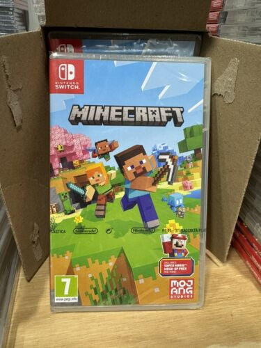 Minecraft Nintendo Switch and Switch Lite Includes Super Mario Mash-Up ...