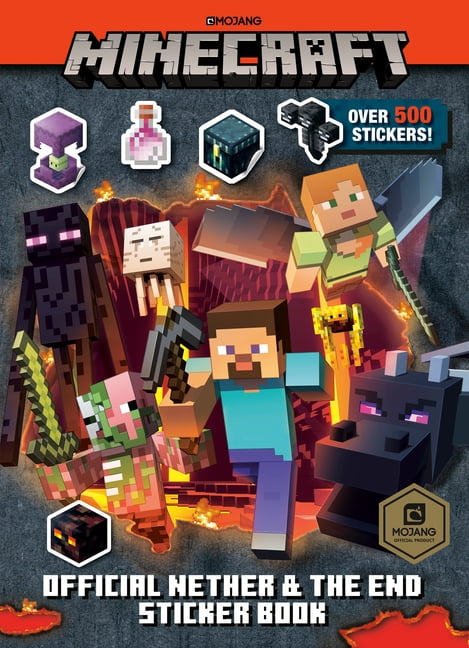 Minecraft Official the Nether and the End Sticker Book (Minecraft ...