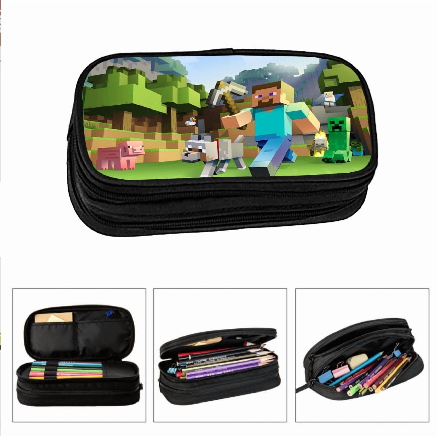 Minecraft Pencil case stationery box large capacity pencil case ...