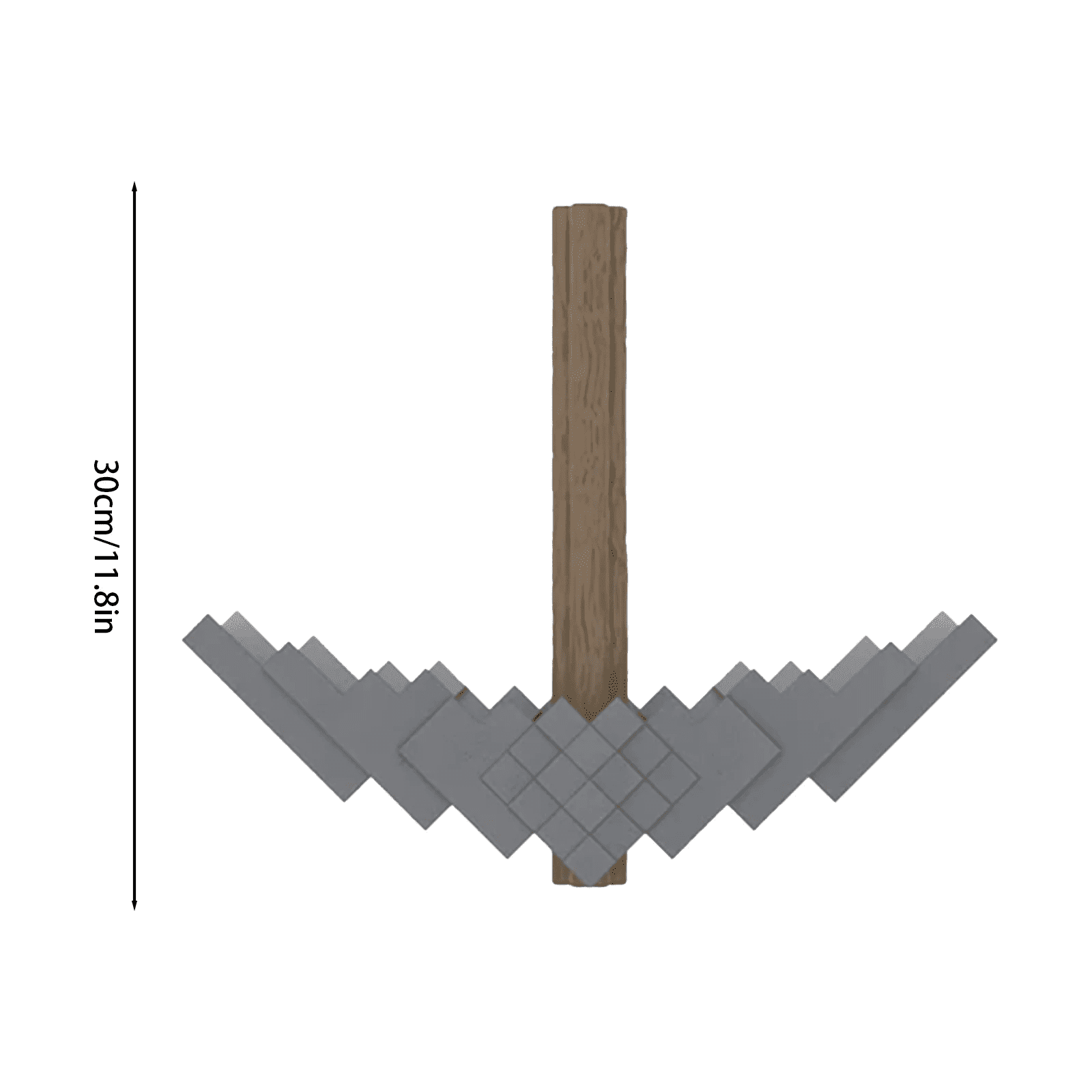 Minecraft Pickaxe-Shaped Popcorn Bucket - Gaming-Themed Snack Holder ...