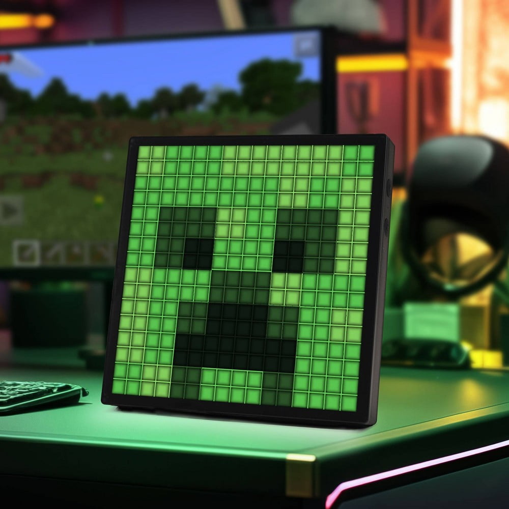 Minecraft Pixel LED Novelty Table Lamp - Walmart.com