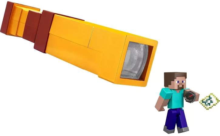 Minecraft Pixel Spyglass & Steve - Walmart.com