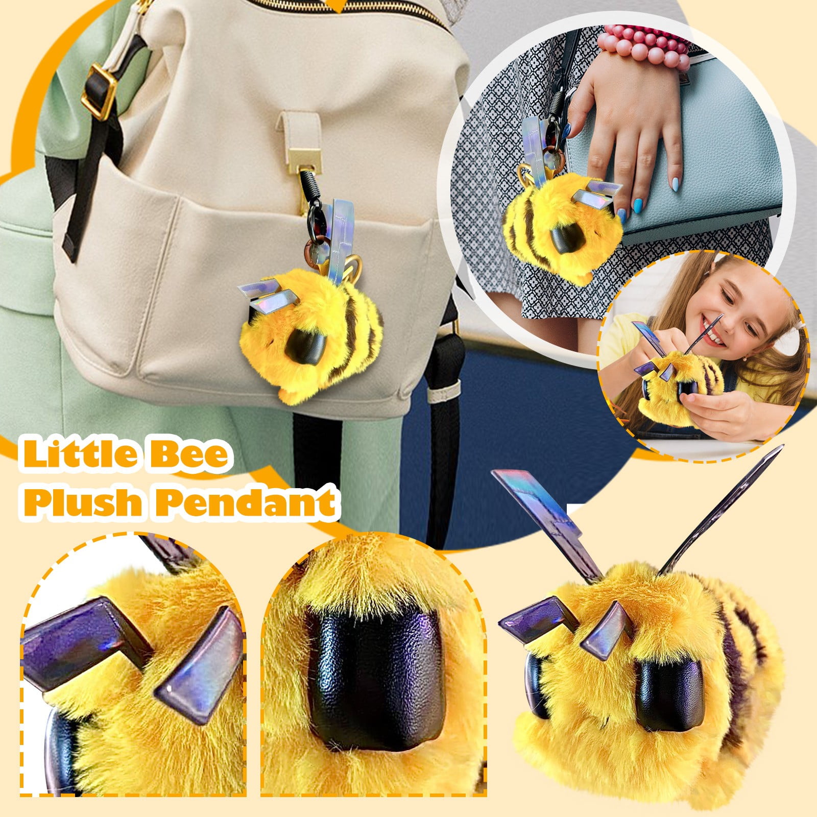 Minecraft Plush Bee Stuffed Toy, Official Game Merchandise Collectible ...
