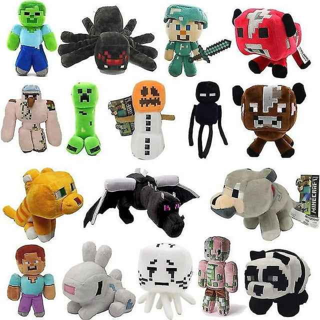 Minecraft Plush Toys For Kids Gifts - Walmart.com