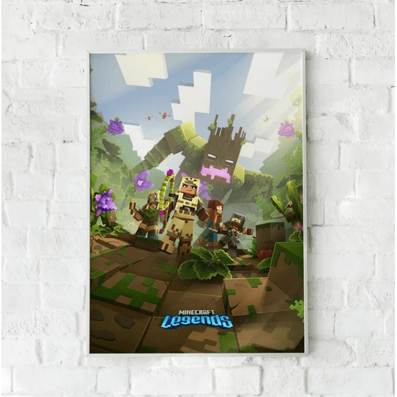 Minecraft Poster, Minecraft Game Poster, Game Poster, PC Poster, Poster ...