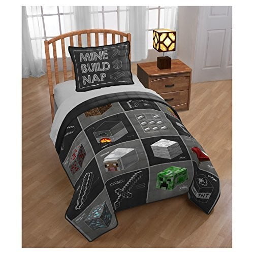 Minecraft Quilt Set Full/Queen - Walmart.com
