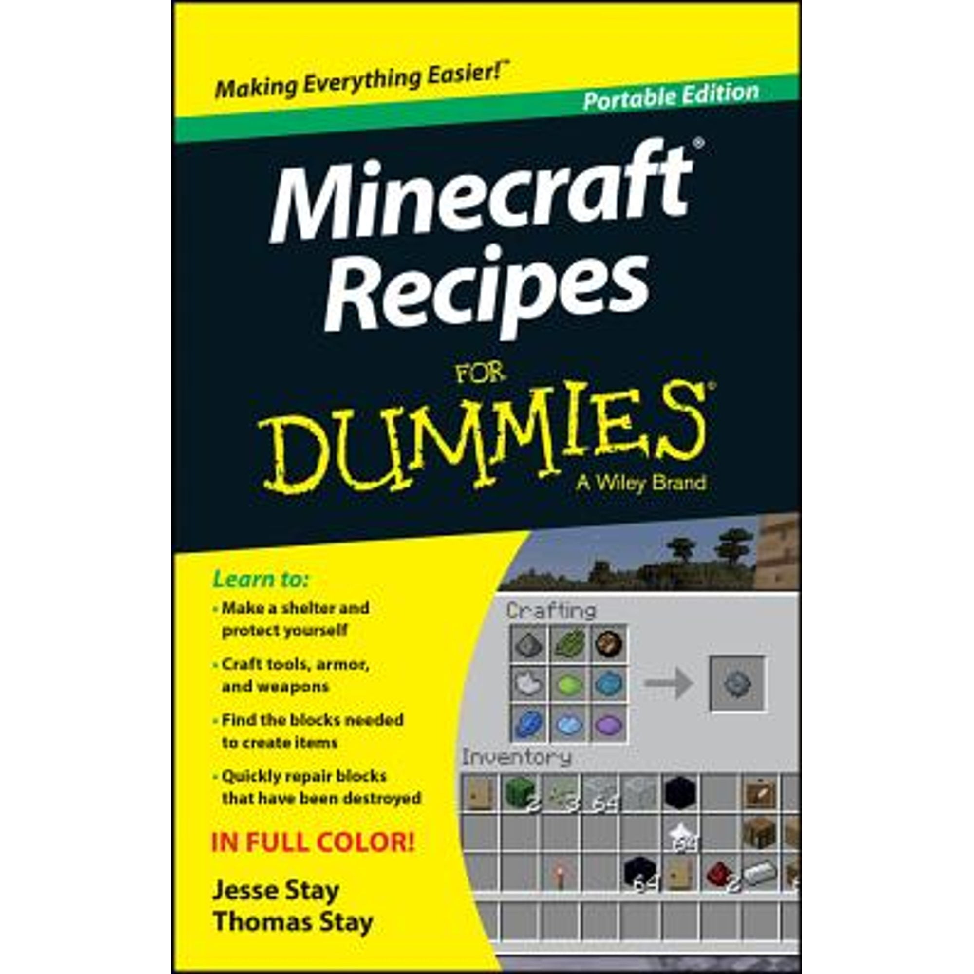 Pre-Owned Minecraft Recipes for Dummies (Paperback 9781118968277) by ...