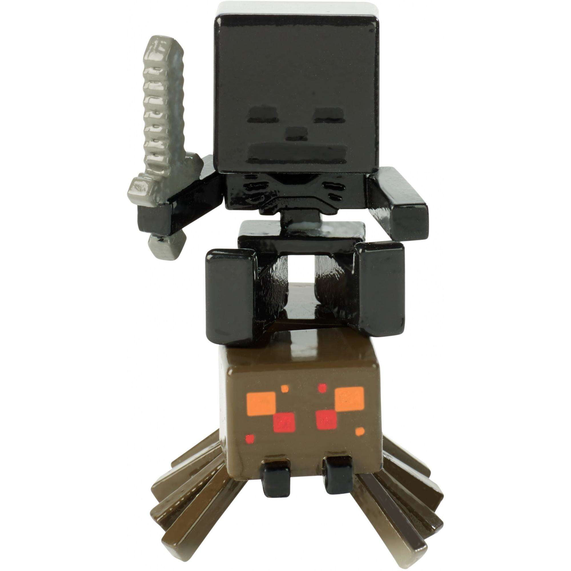 Minecraft Riders Wither Spider Jockey Mini Figure - Walmart.com