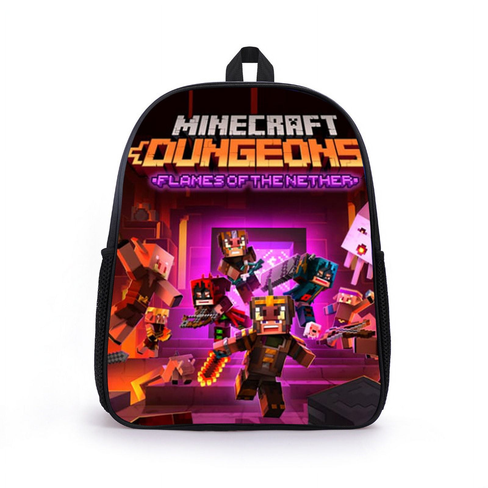 Minecraft School Bag Cartoon Print Male and Female Students Large ...