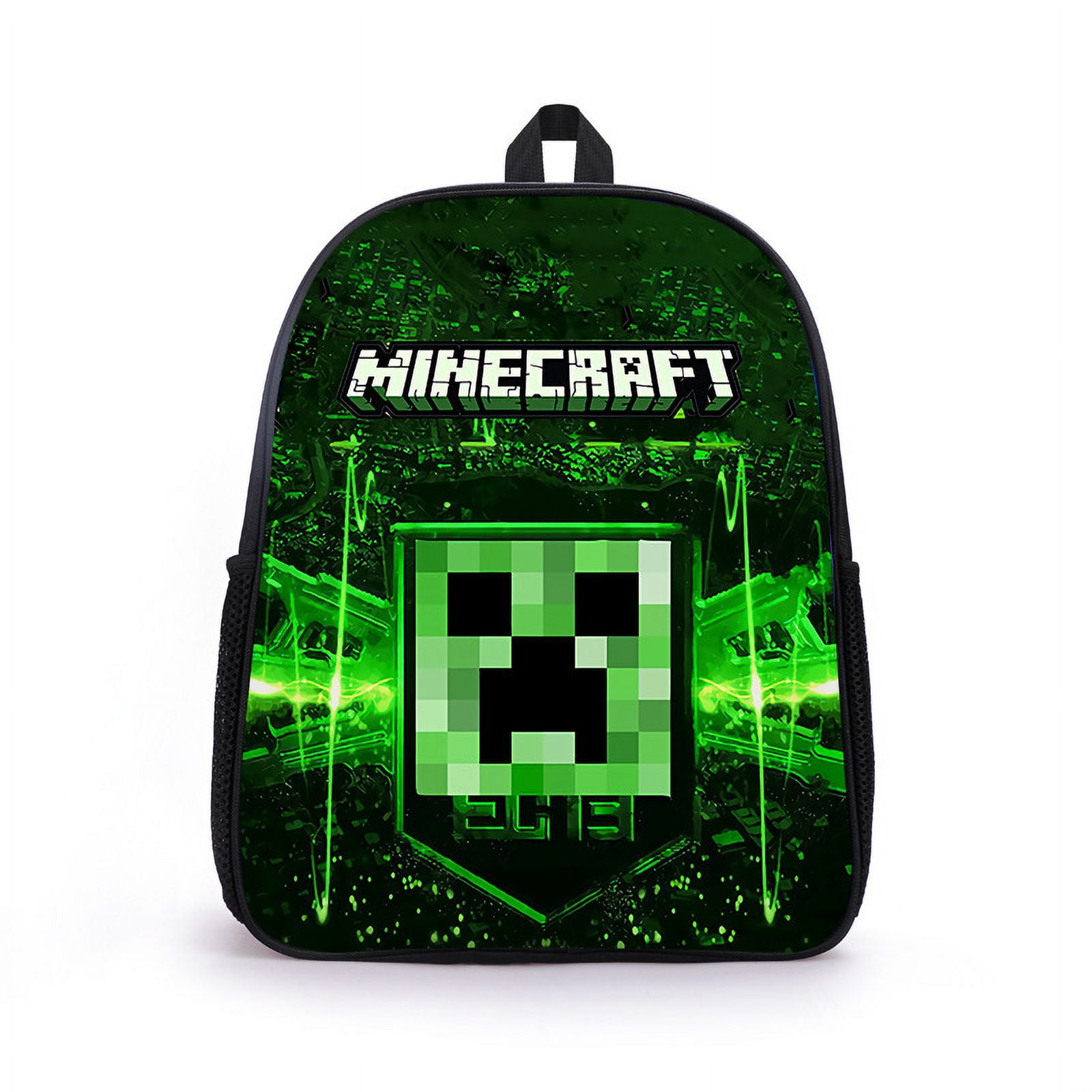 Minecraft School Bag Cartoon Print Male and Female Students Large ...