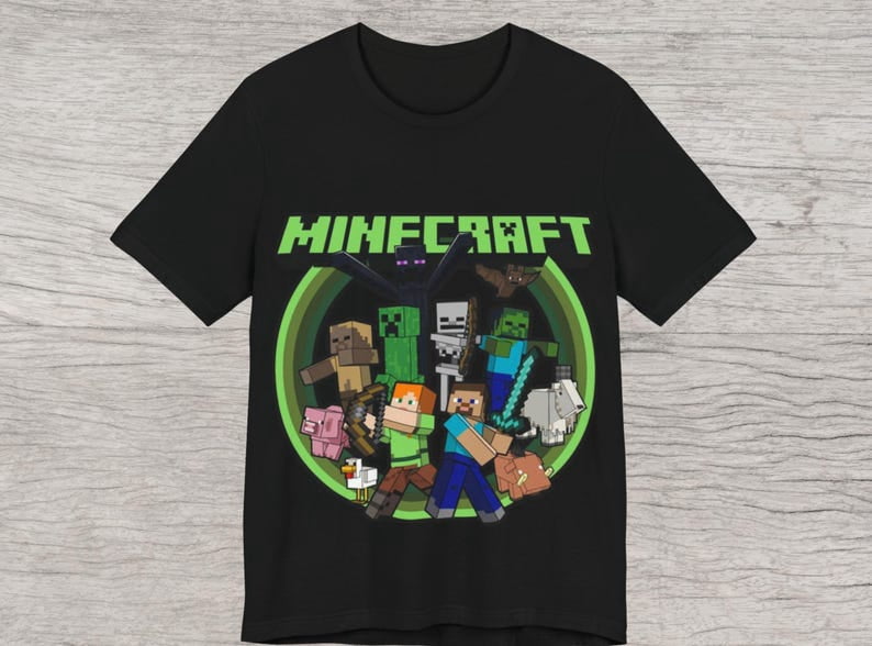 Minecraft Shirt Minecraft T Shirt Minecraft Clothing Gift for T-Shirtn ...