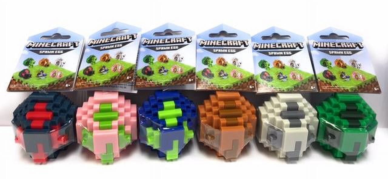 Minecraft Spawn Egg Mini Figure ( 1 Assorted Egg Mini Figure ) FMC85 ...