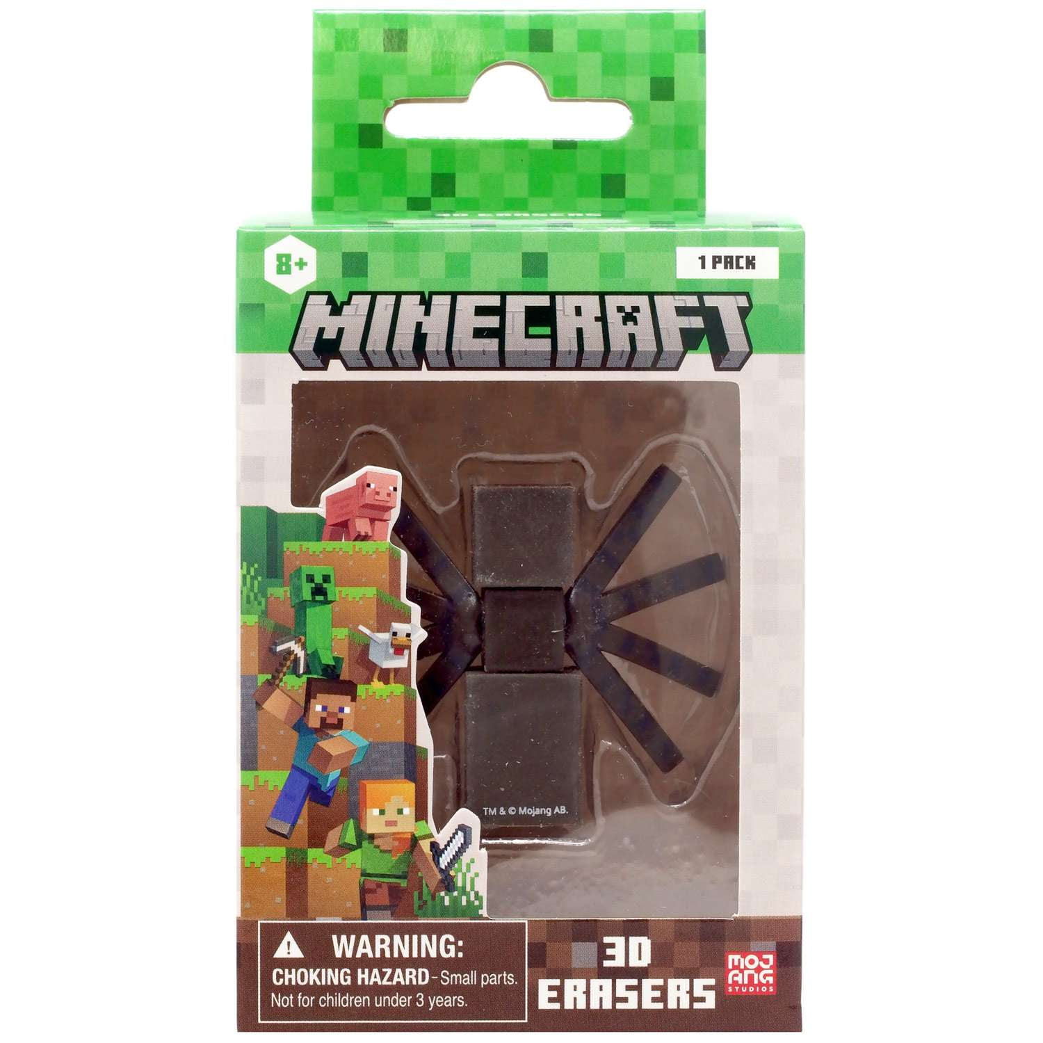 Minecraft Spider 3D Eraser - Walmart.com