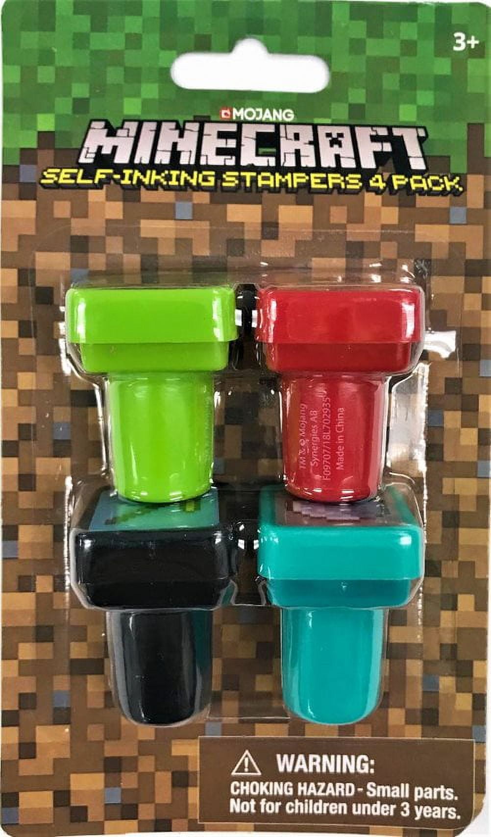 Minecraft Stampers Party Favors, 4 Count - Walmart.com