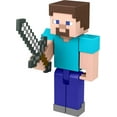 Minecraft Collectible Steve Action Figure, 3.25-in with Build-a-Portal ...
