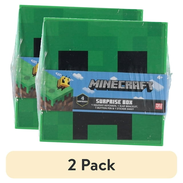 (2 pack) Minecraft Surprise Square Set - Walmart.com