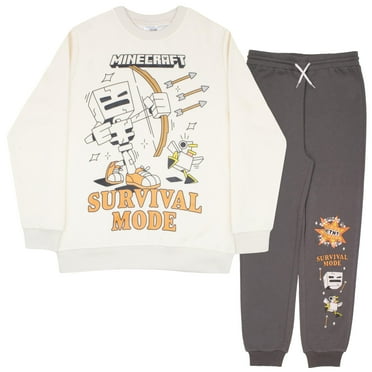 Minecraft Boys Costume Short Set with Black TNT Short and Mincraft Logo ...