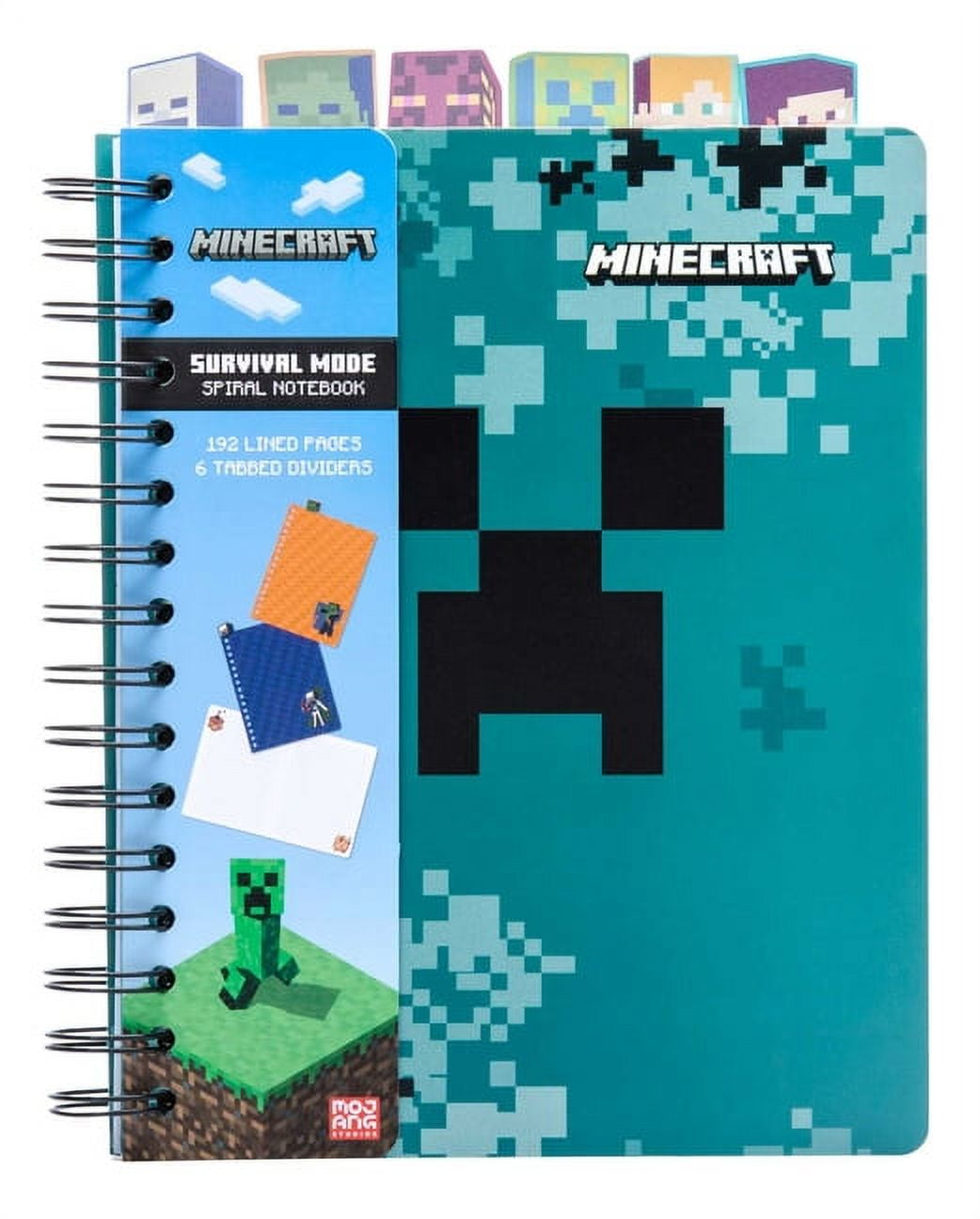 Insights, Minecraft: Survival Mode Spiral Notebook, 6.5x8.375 in ...