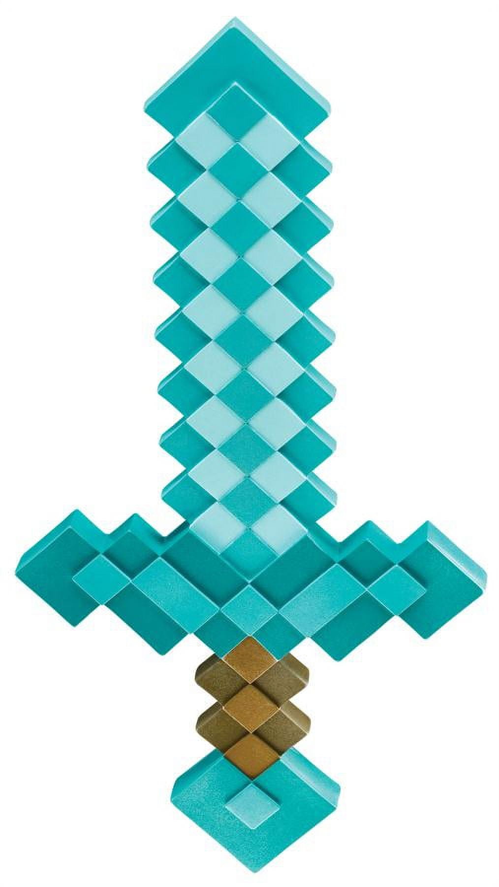 Minecraft Realistic Plastic Toy Sword Halloween Costume Accessory ...