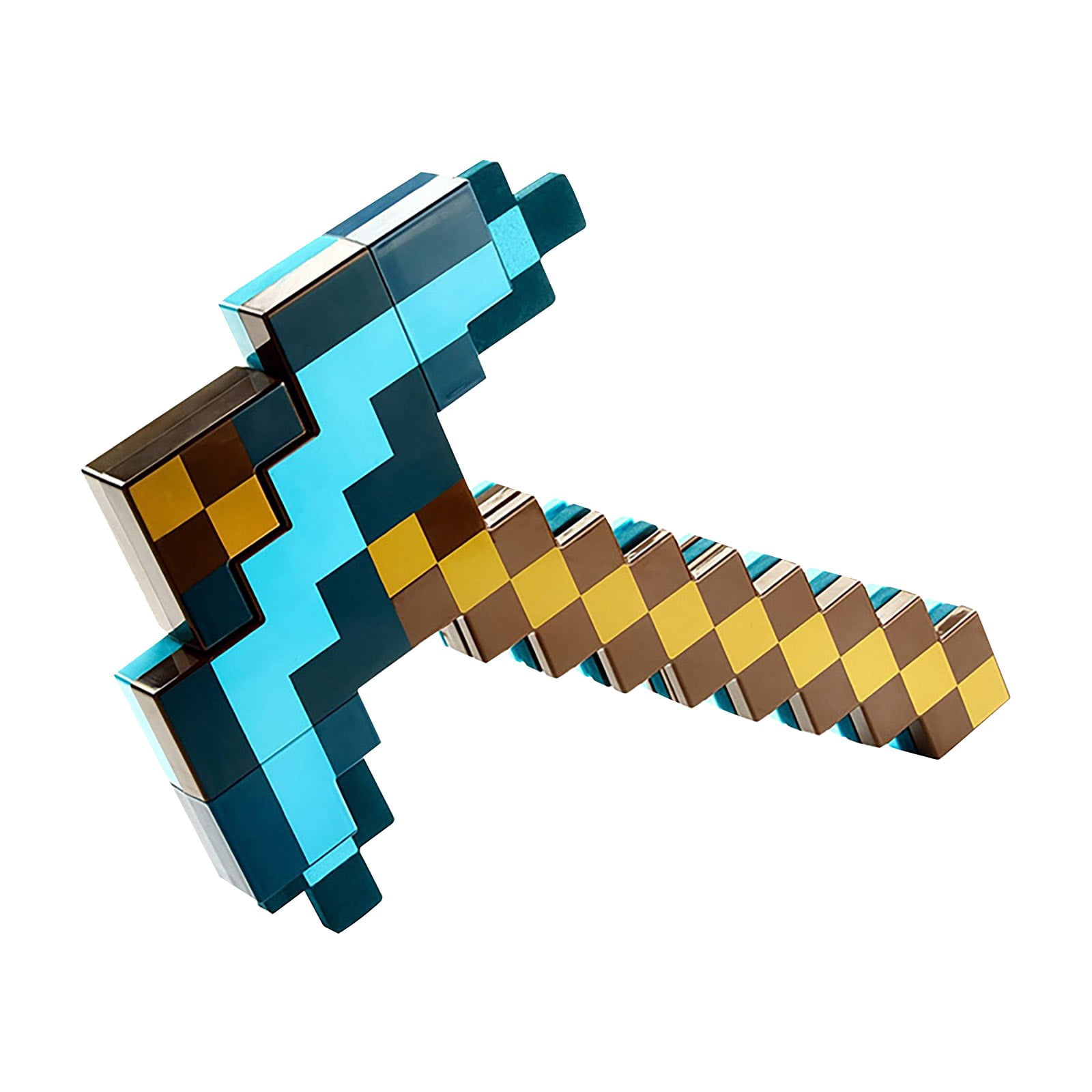 Minecraft Sword and Pickaxe 2-in-1 Toy, Button-Activated Click and ...