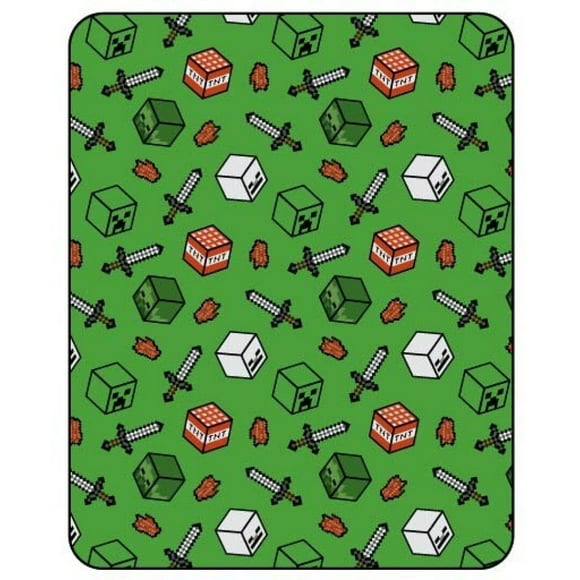 Minecraft Fleece Blanket
