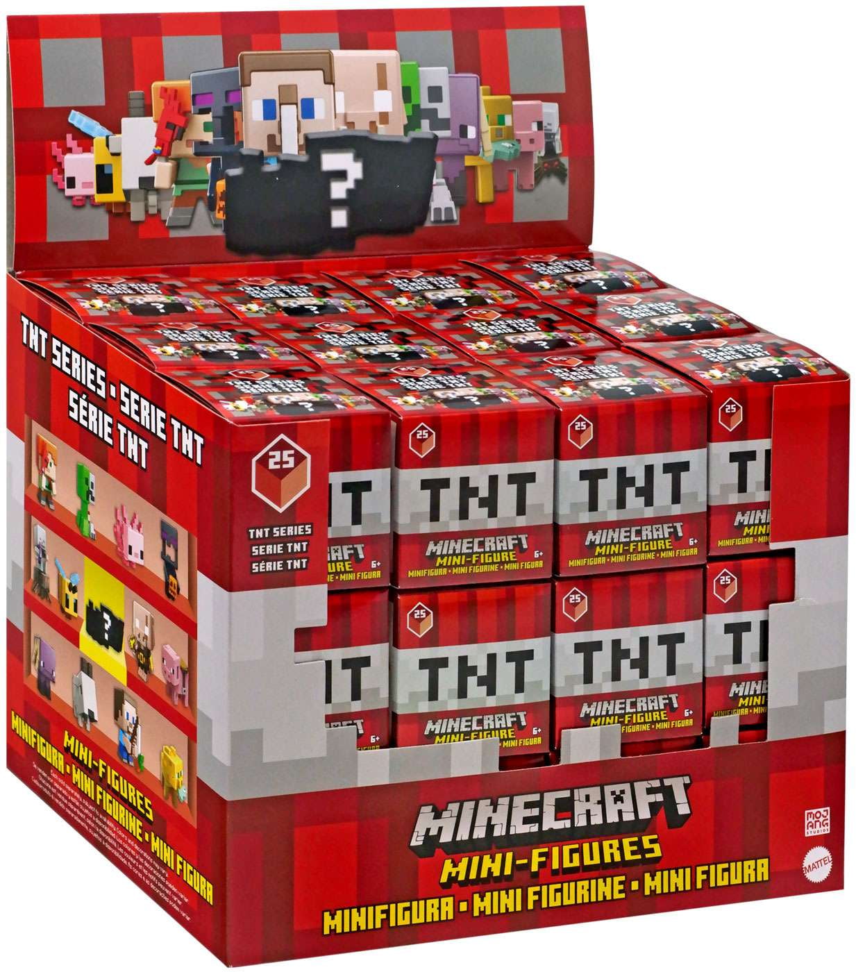 Minecraft TNT Series 25 Mystery Box (36 Packs) - Walmart Business Supplies