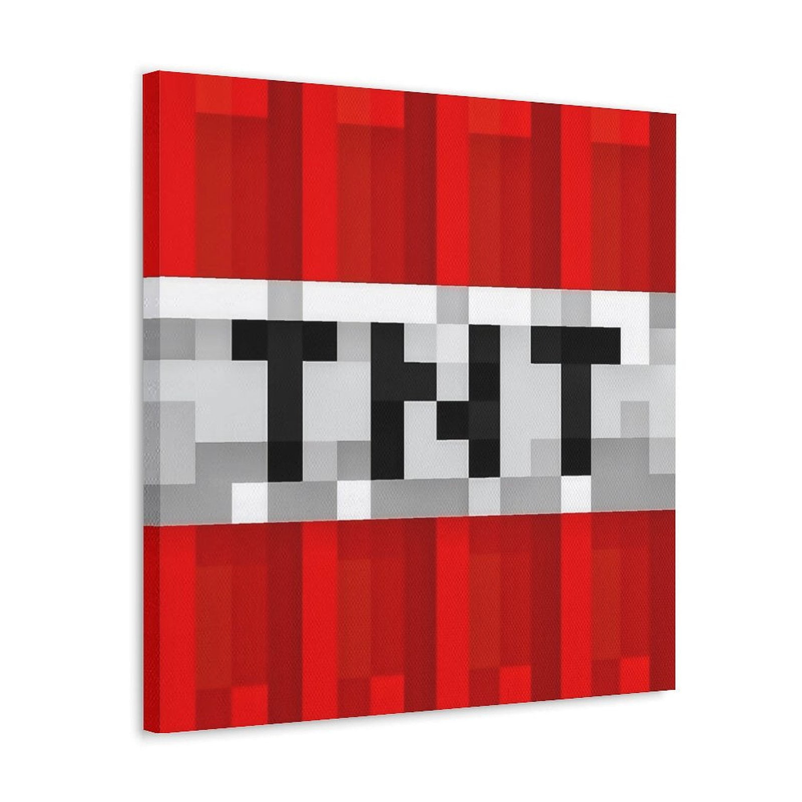 Minecraft TNT Wall Decor Canvas - Multi-Purpose Gaming Poster Art for ...