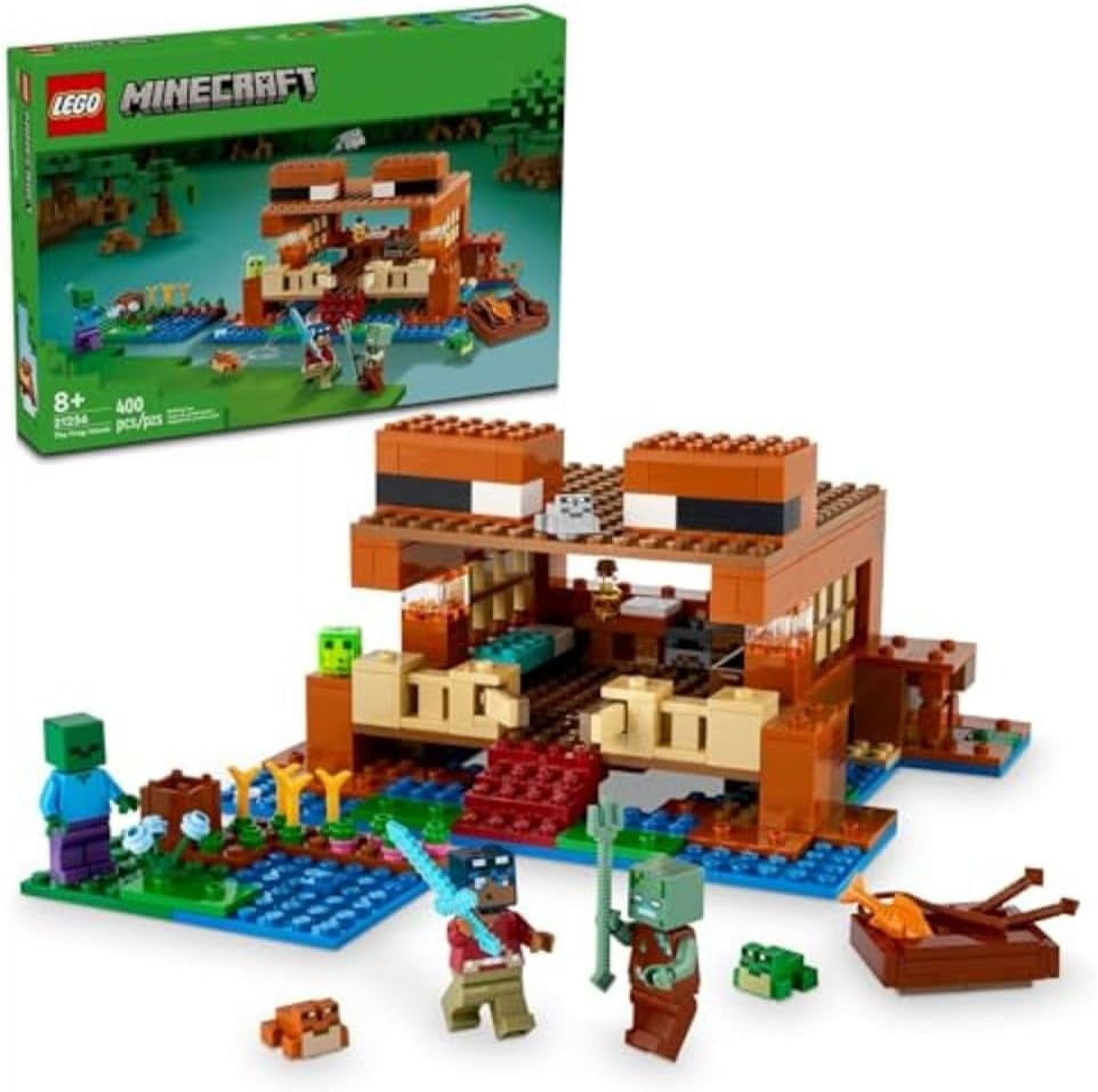 Minecraft The Frog House Building Toy for Kids, Minecraft Toy Featuring ...