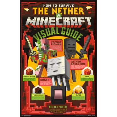 Minecraft - Cube Poster Print (22 x 34) - Walmart.com