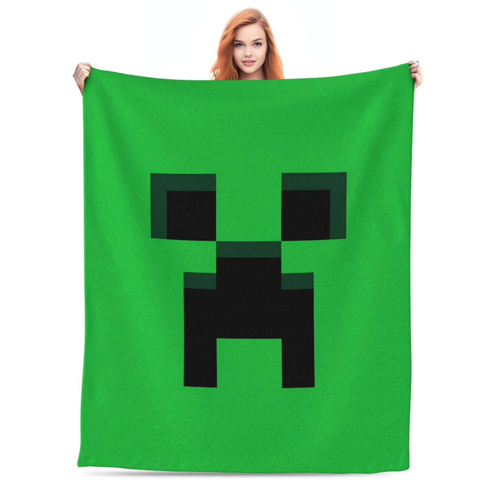 Minecraft Throw Blankets for Kids Anime Minecraft Blankets Warm Soft ...