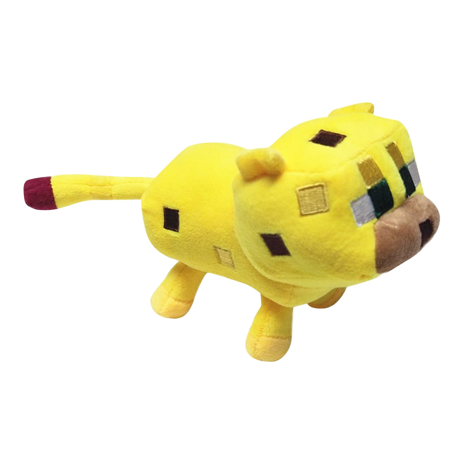 Minecraft Tiger Cat Plush - Soft Stuffed Animal Toy, Multi-colored, No ...