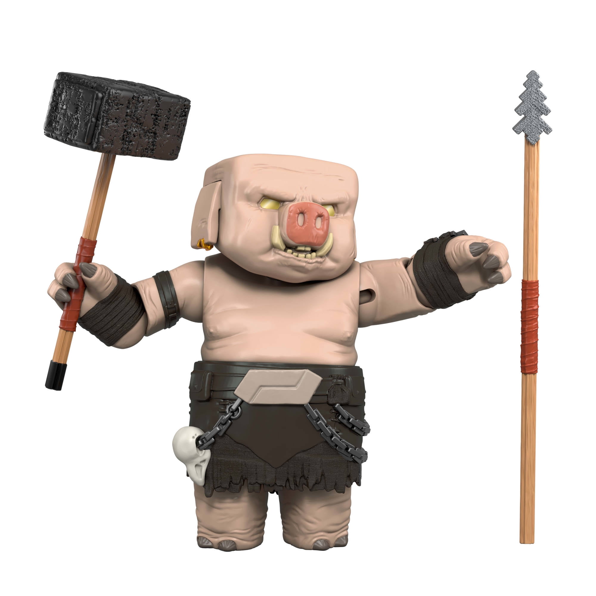 Minecraft Piglin Warrior Action Figure & Accessories, Toy Set Inspired ...