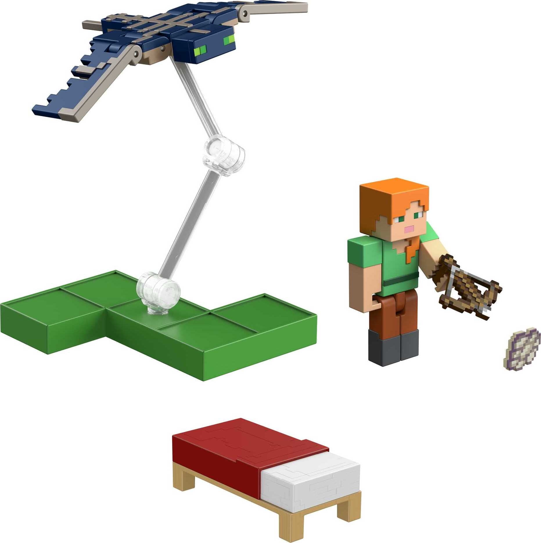 Minecraft Toys, 2-Pack of Action Figures, Gifts for Kids - Walmart.com
