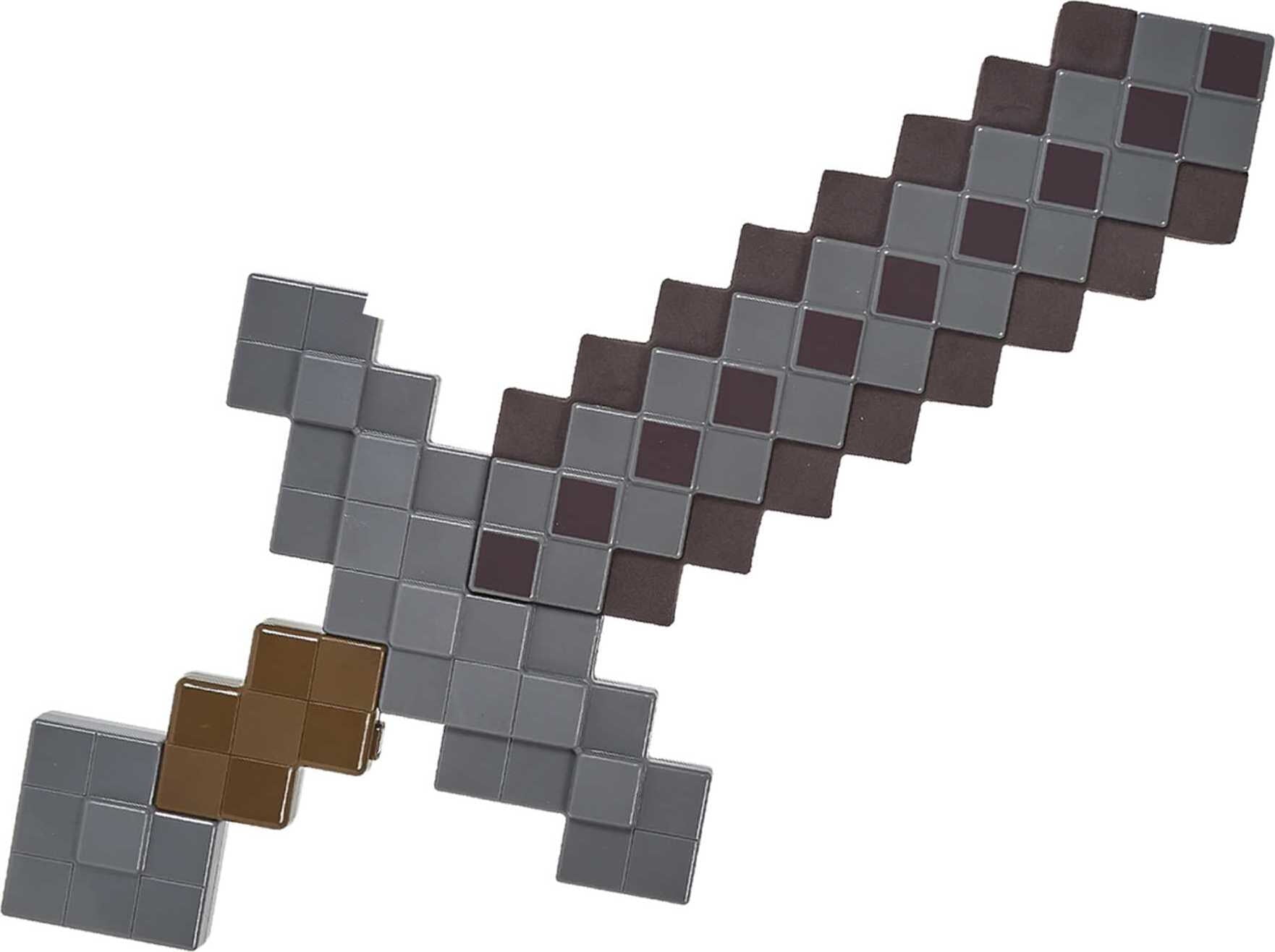 Brandclub - Minecraft Toys, Deluxe Netherite Sword, Lights and Sounds ...