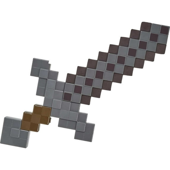 Walmart: Minecraft Deluxe Netherite Sword Toy for Kids - Realistic ...