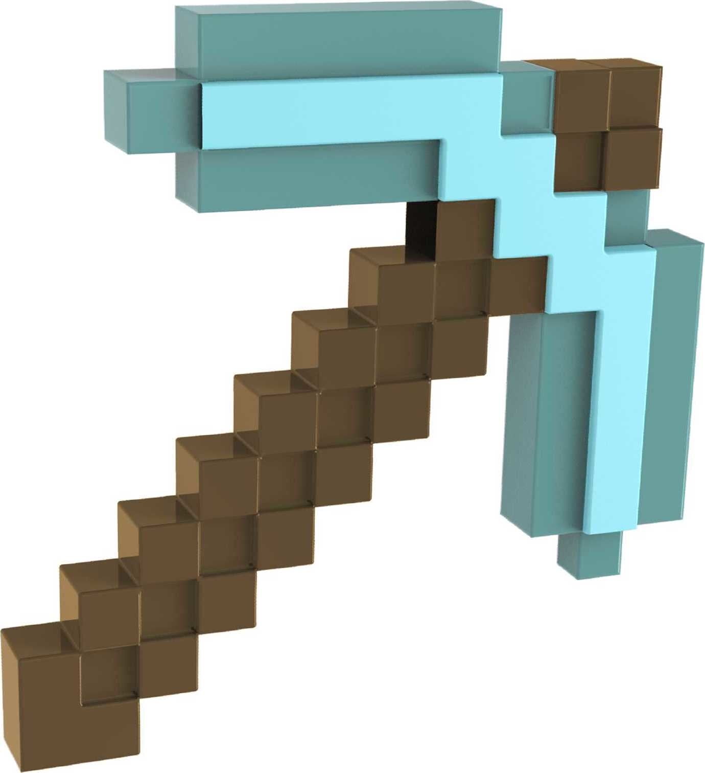 Minecraft Kids Diamond Enchanted Sword or Pickaxe Role-Play Toy, Ideal ...